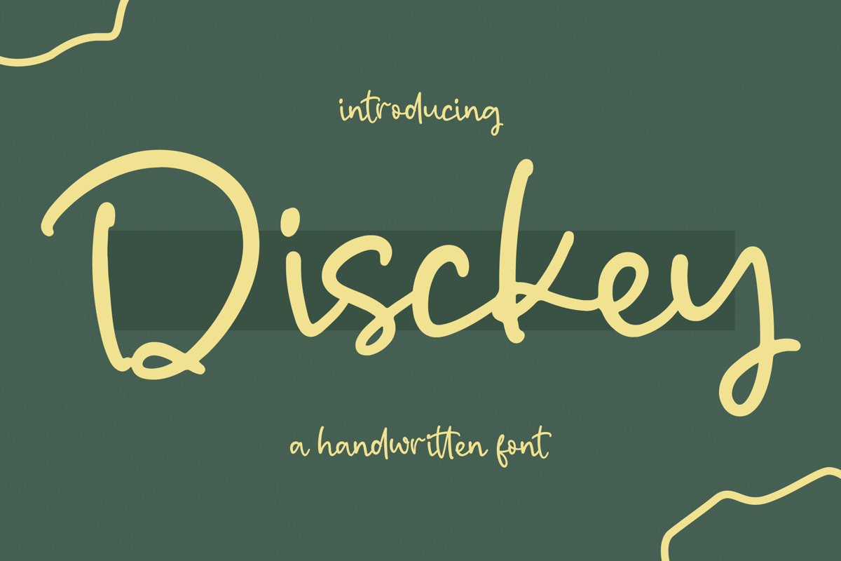 Disckey Font | Letterena Studios | FontSpace