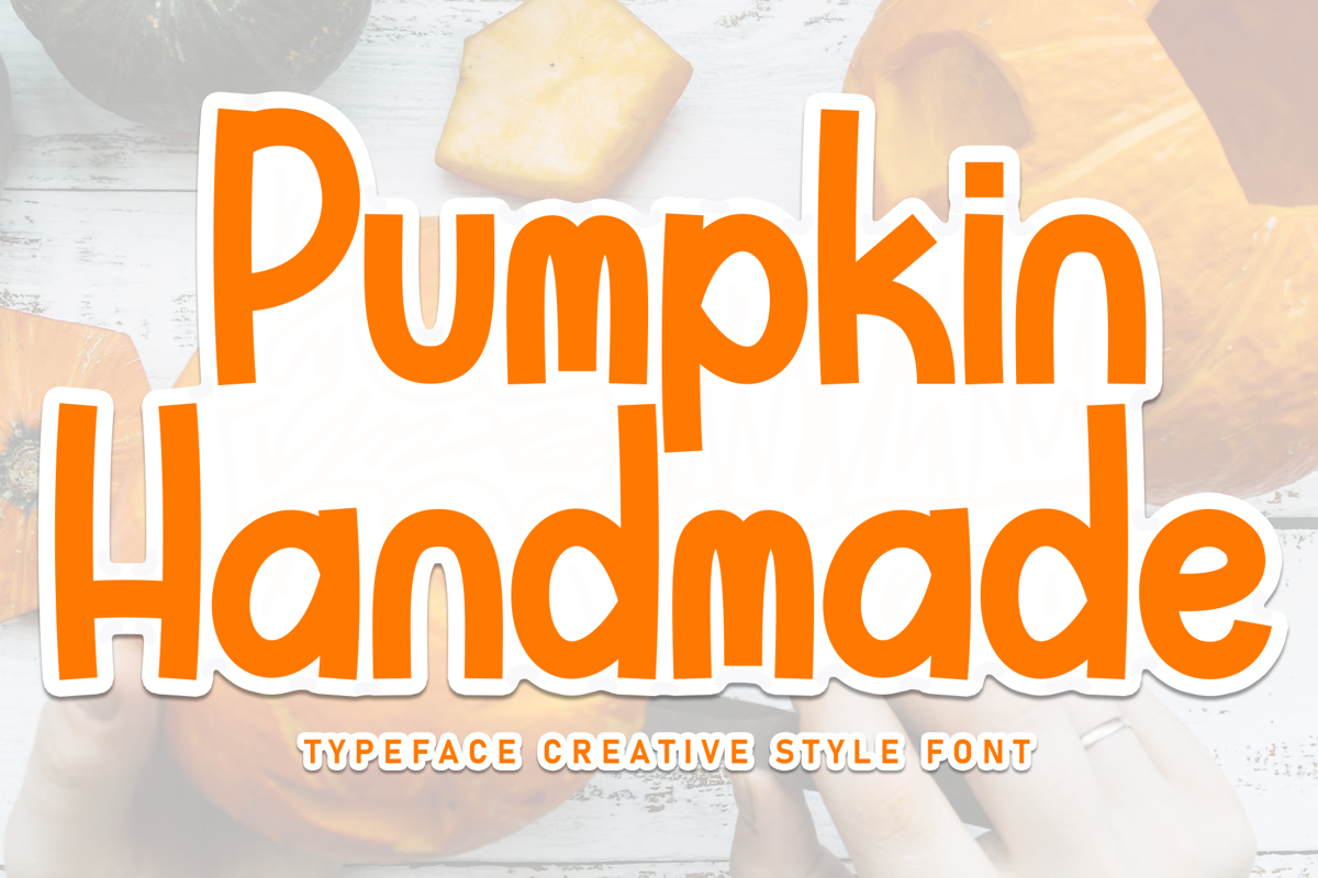 Pumpkin Handmade Font | scratchones_creative | FontSpace