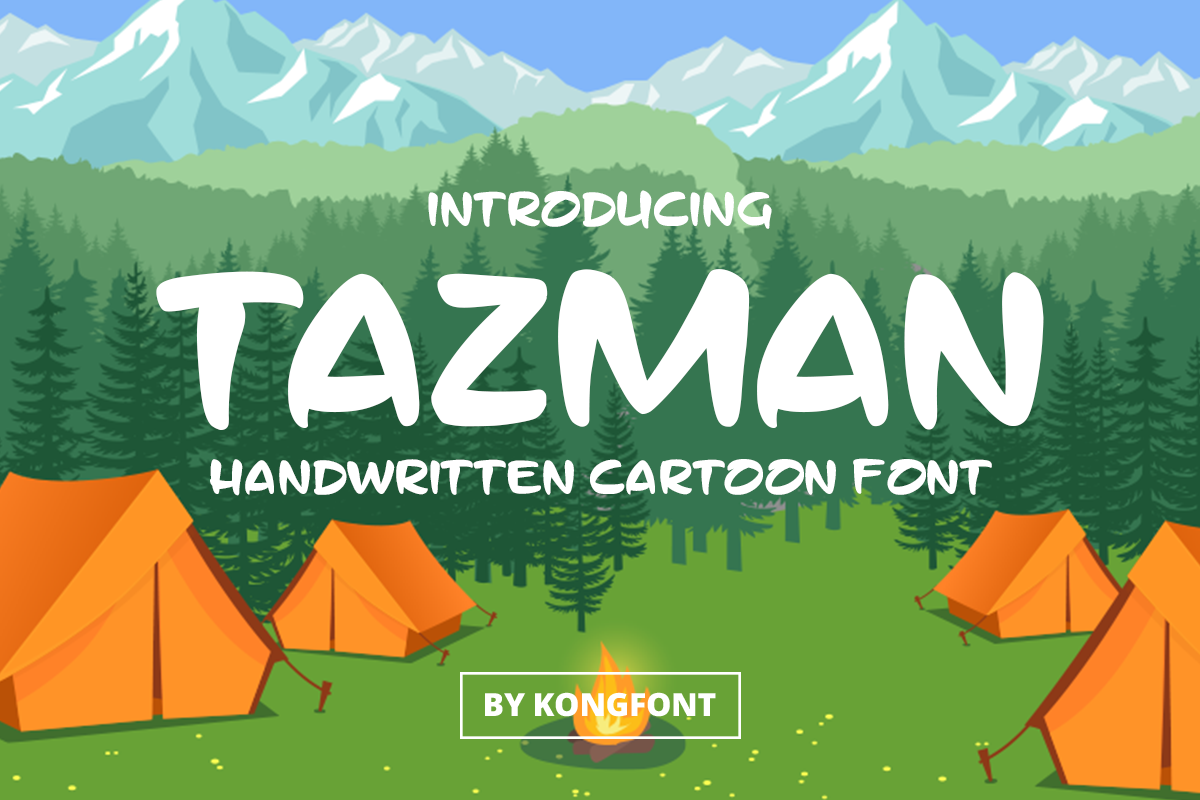 Tazman Font | Fontkong | FontSpace