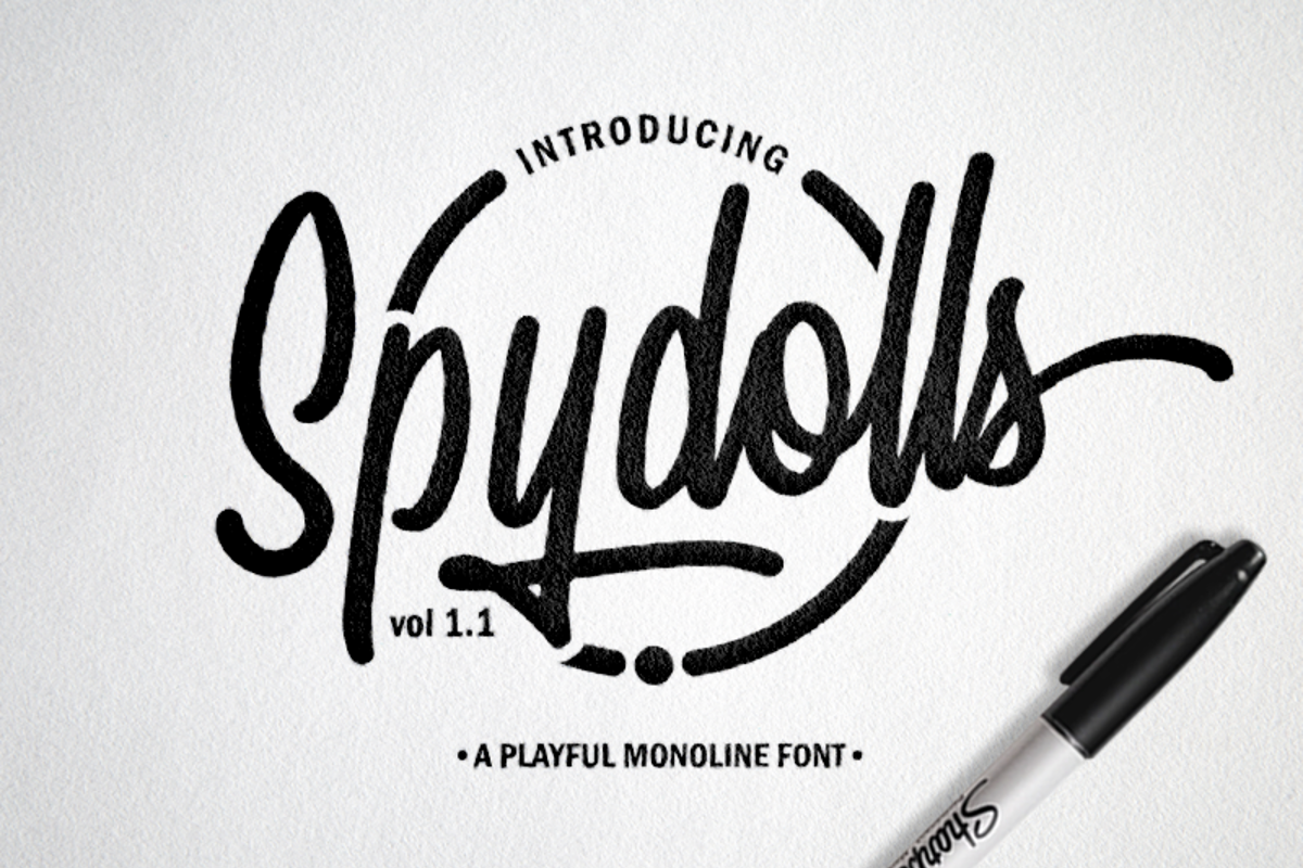 Spydolls Font | semuthitam creative | FontSpace