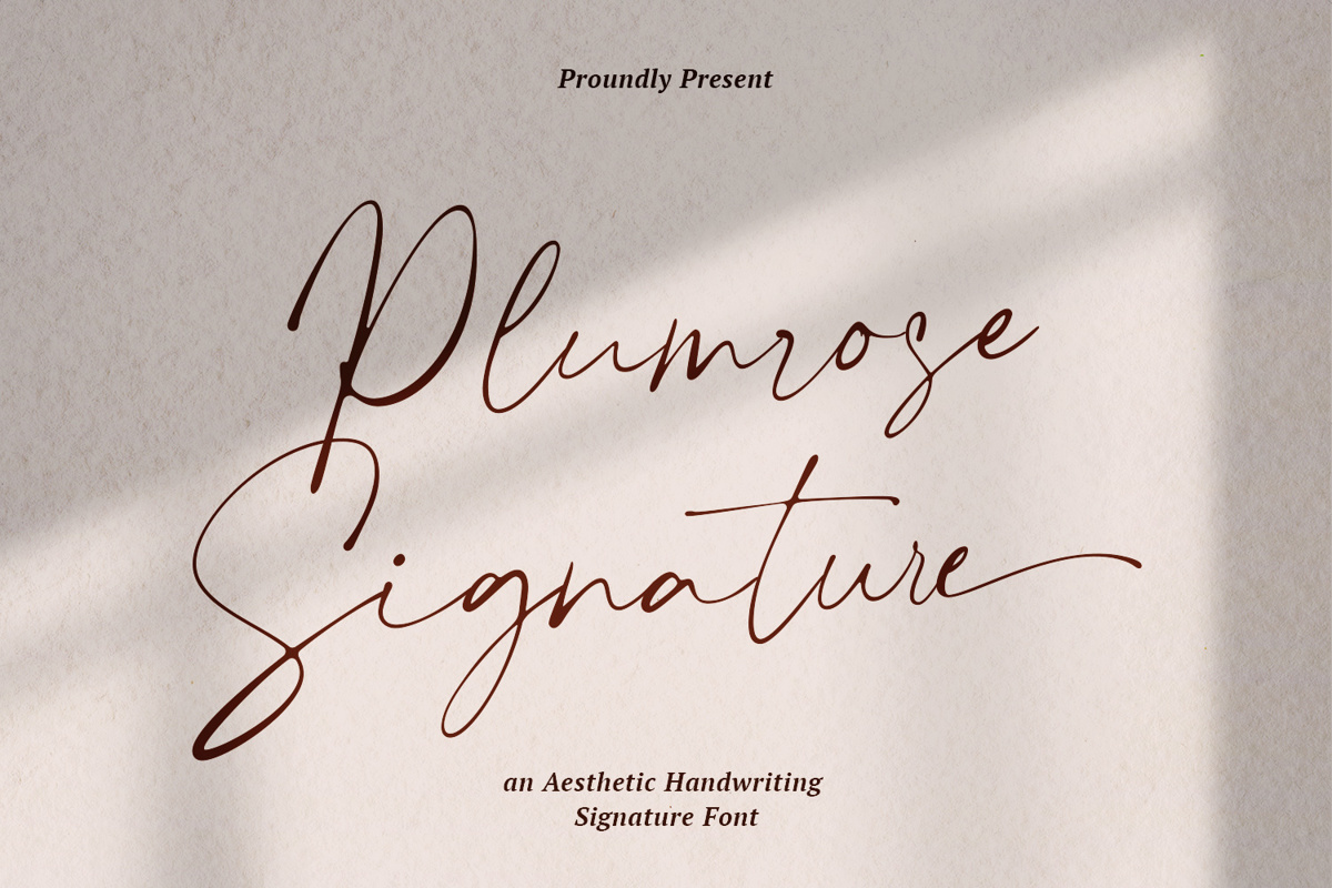 Plumrose Font - Free Download