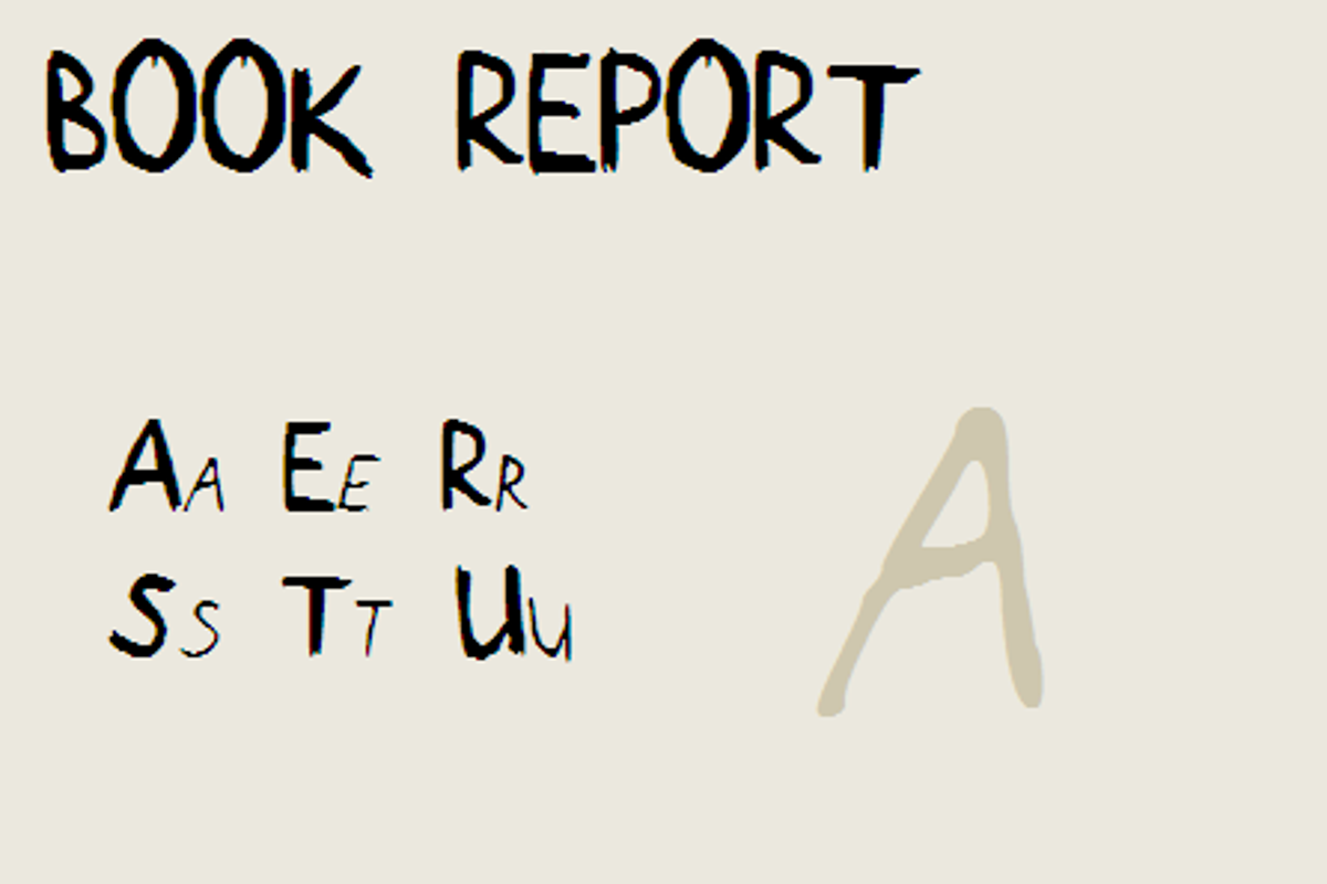 Book Report NBP Font | total FontGeek DTF, Ltd. | FontSpace