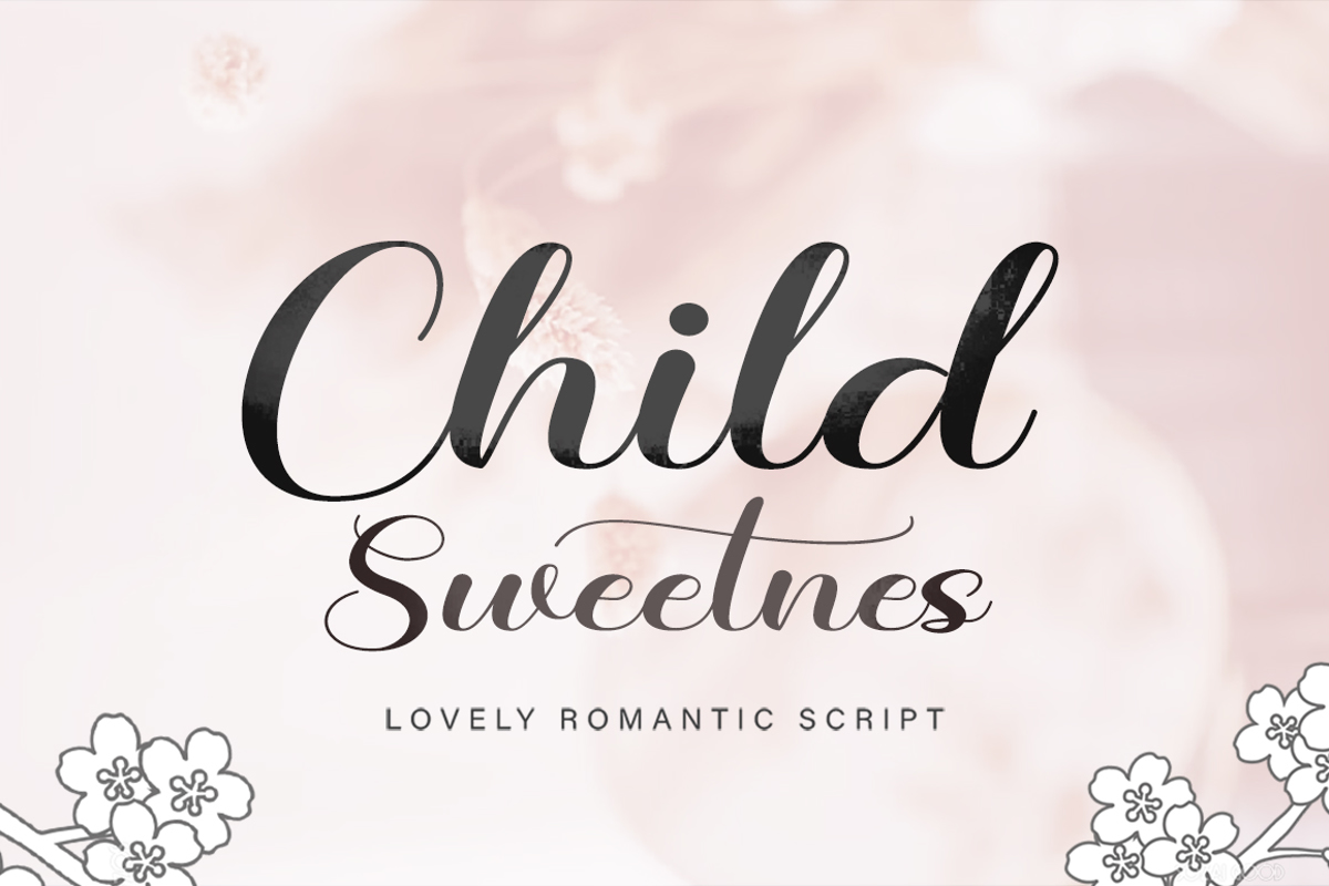 Child Sweetnes Font - Free Download