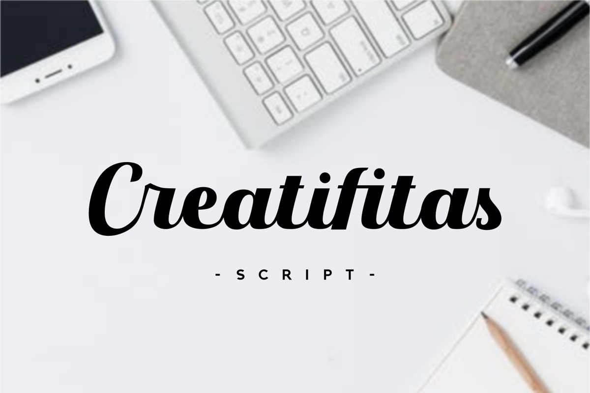 Creatifitas Font | Nuryantodwi | FontSpace