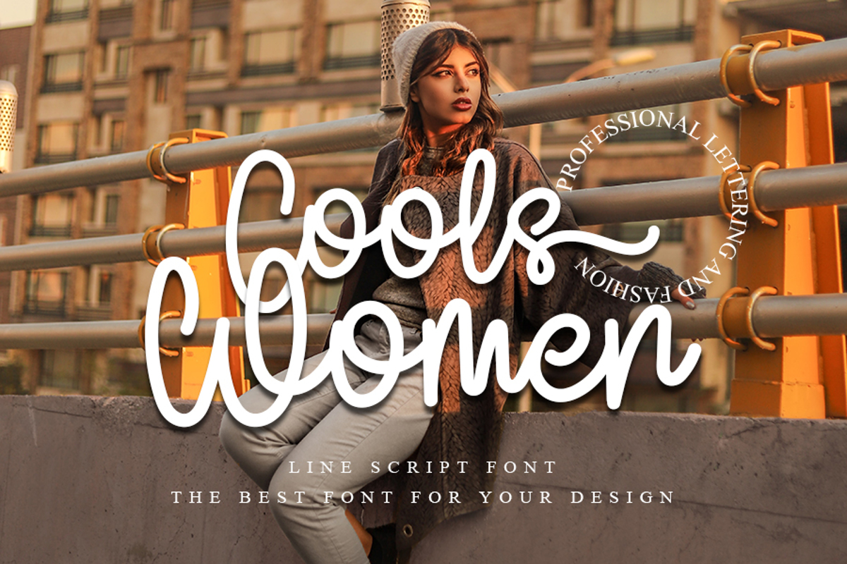 Cools Women Font | FreshTypeINK | FontSpace