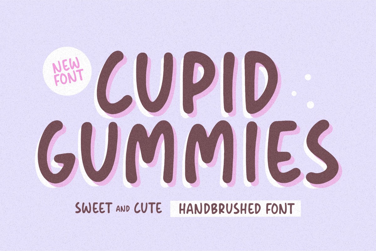 Cupid Gummies Font - Free Download