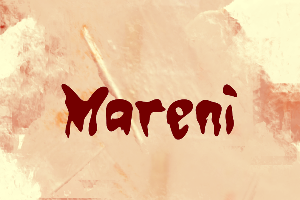 M Mareni Font | wepfont | FontSpace