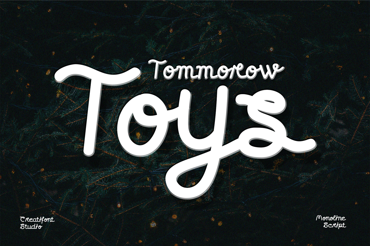 Tommorow Toys Font - Free Download