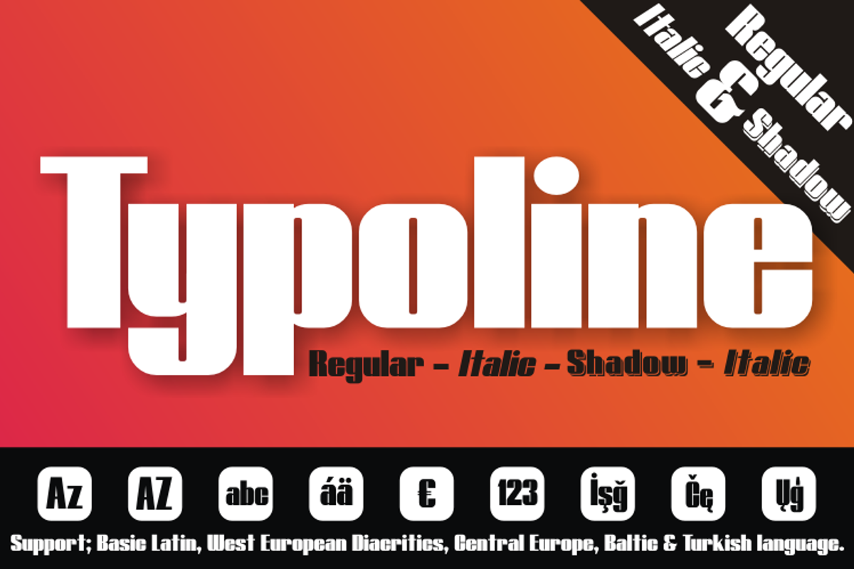 Typoline Font | studiotypo | FontSpace
