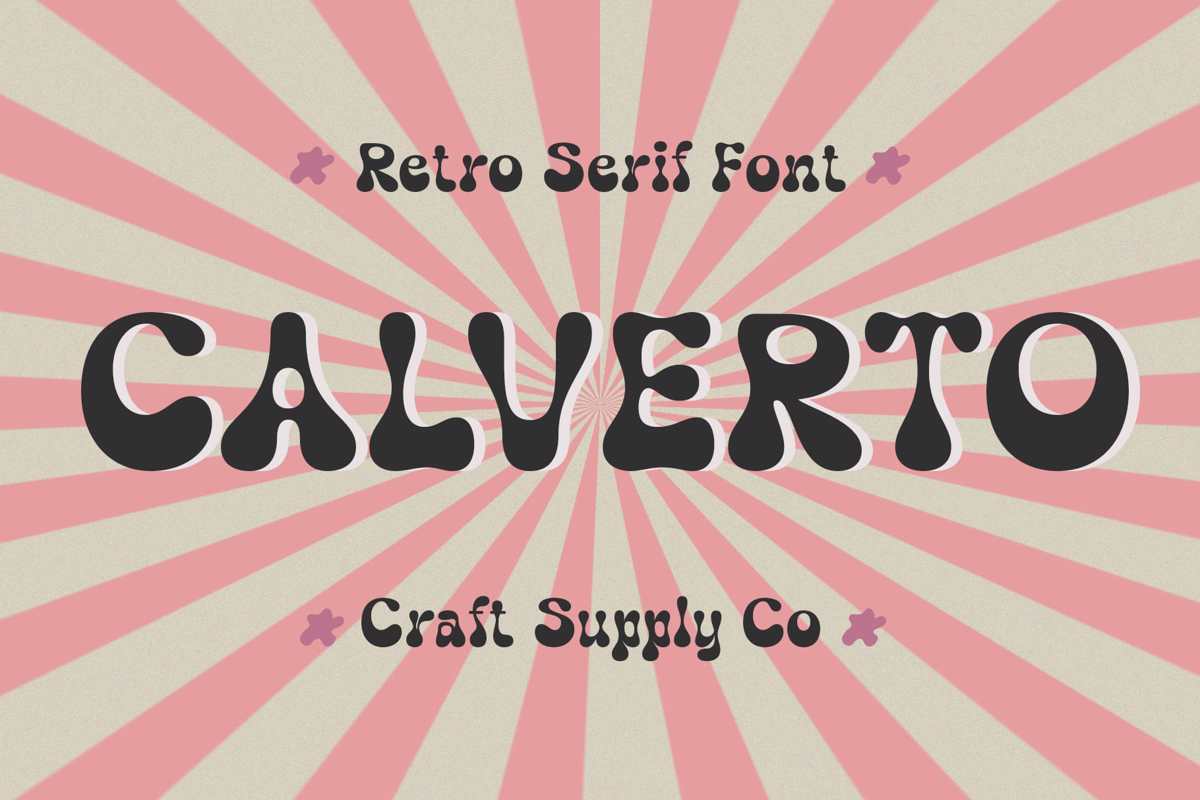 Calverto Font | craftsupplyco | FontSpace