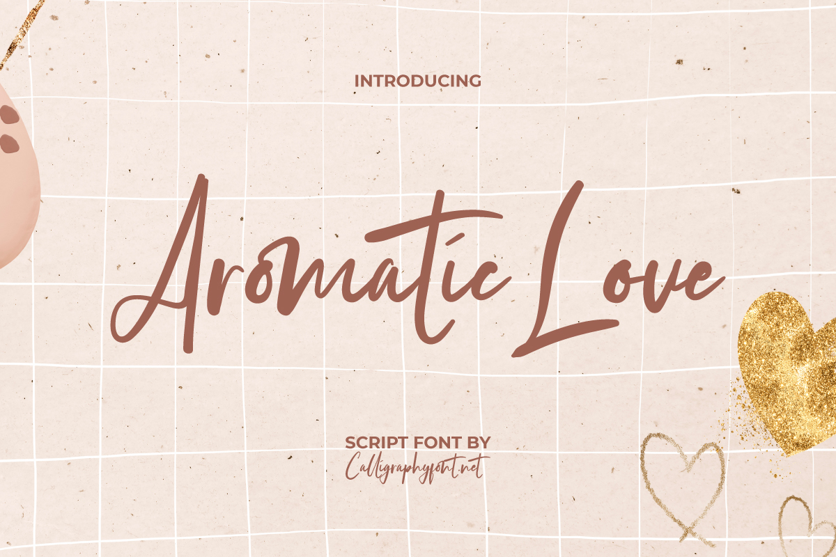 Aromatic Love Font - Free Download