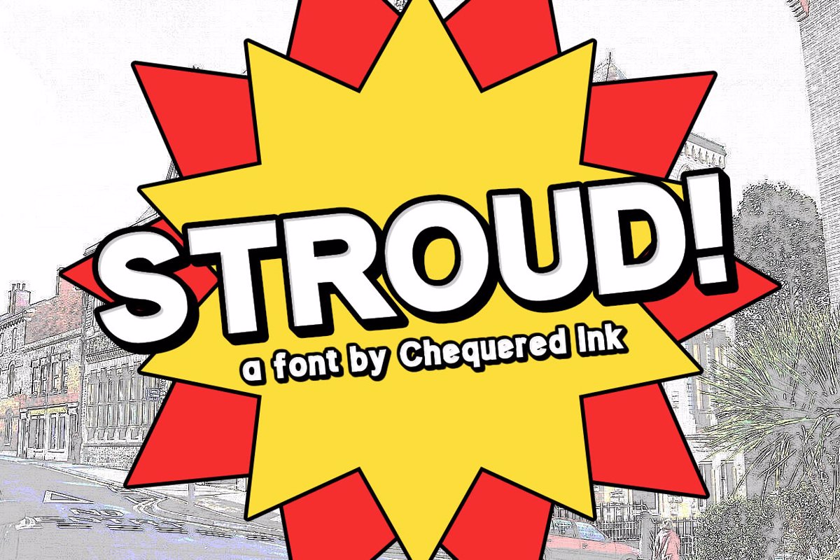 Stroud Font | Chequered Ink | FontSpace