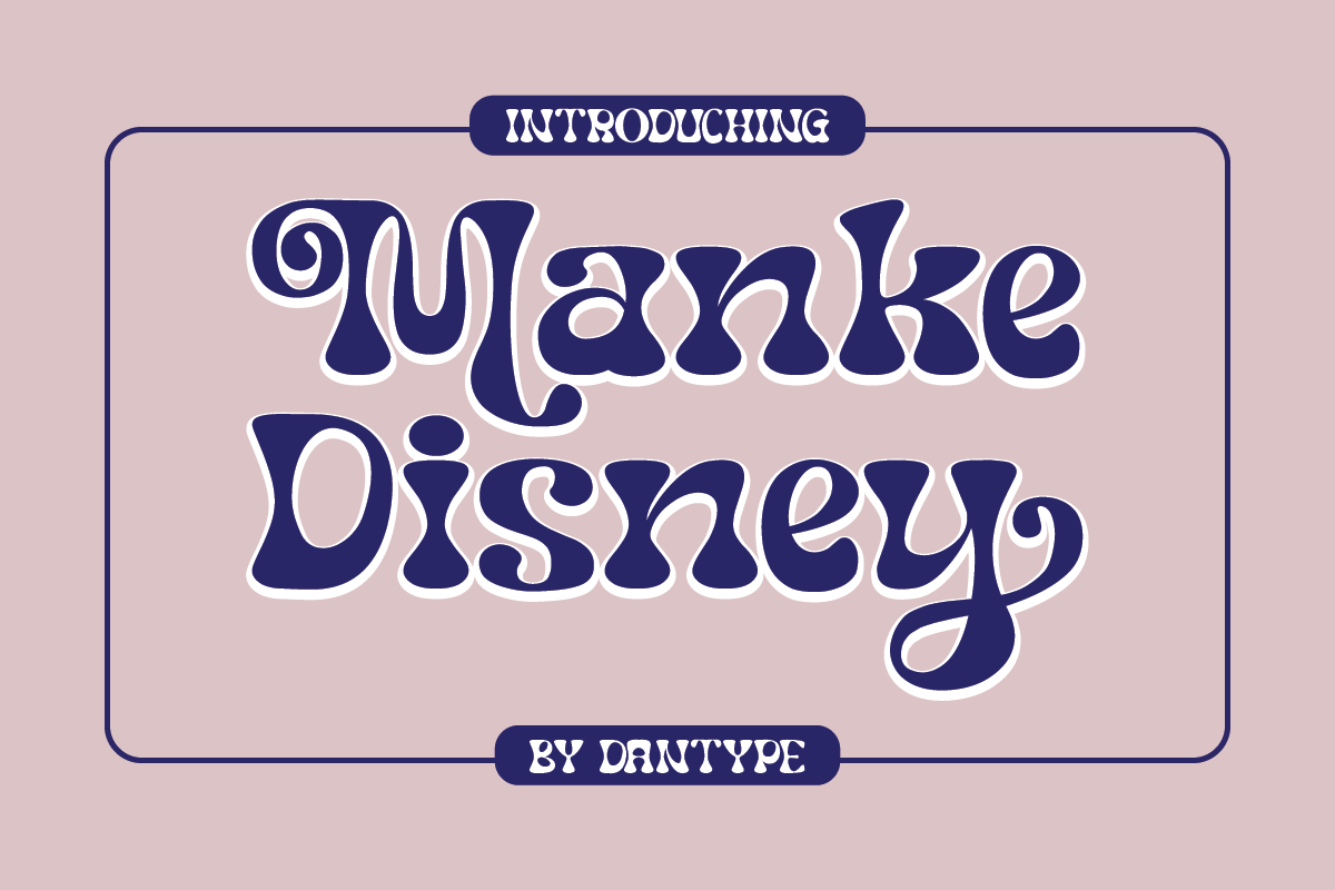 Manke Disney Font | Dantype | FontSpace