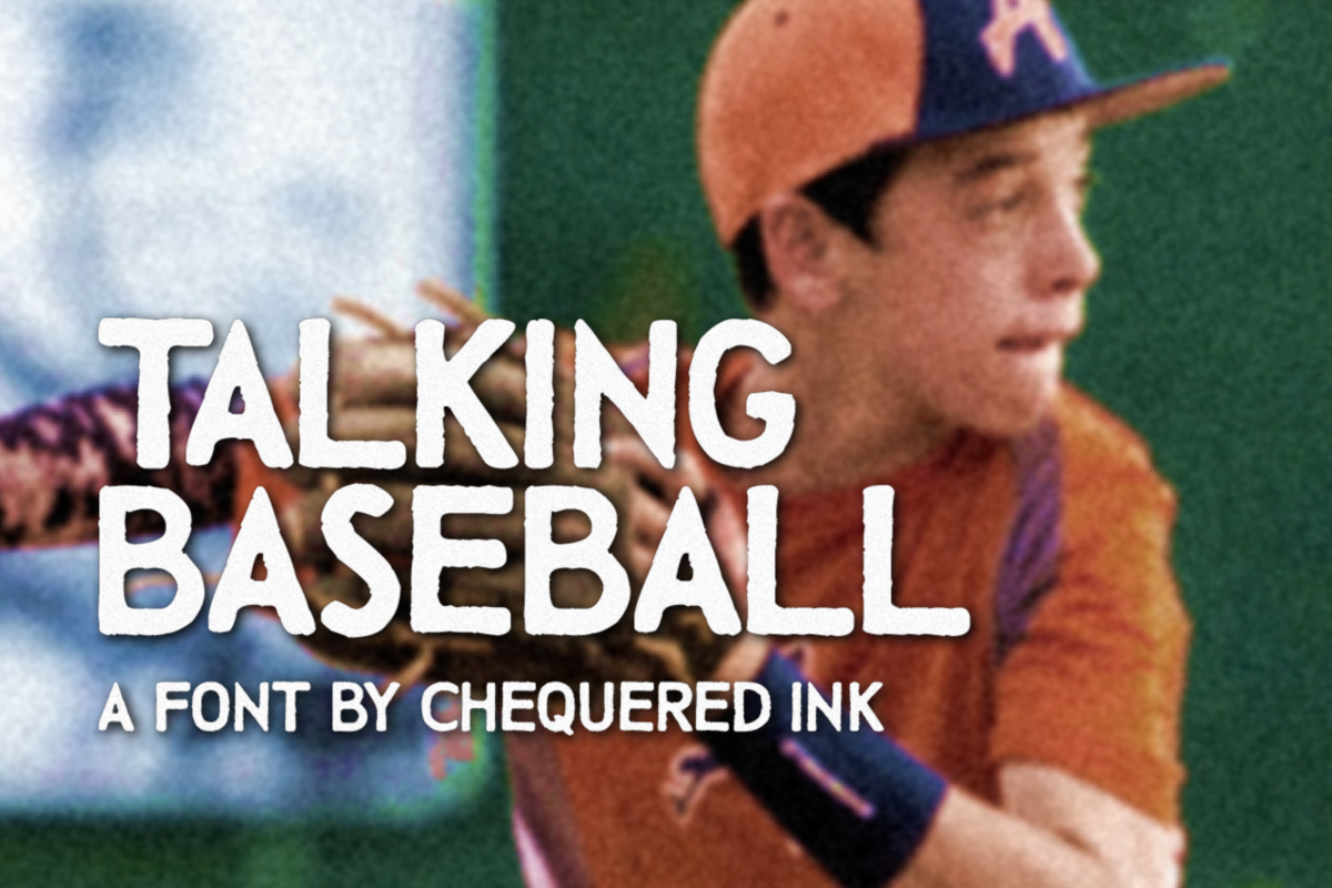 Talking Baseball Font | Chequered Ink | FontSpace