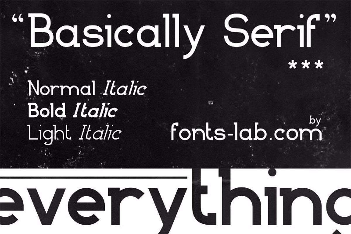 Basically Serif Font | FontsCafe | FontSpace