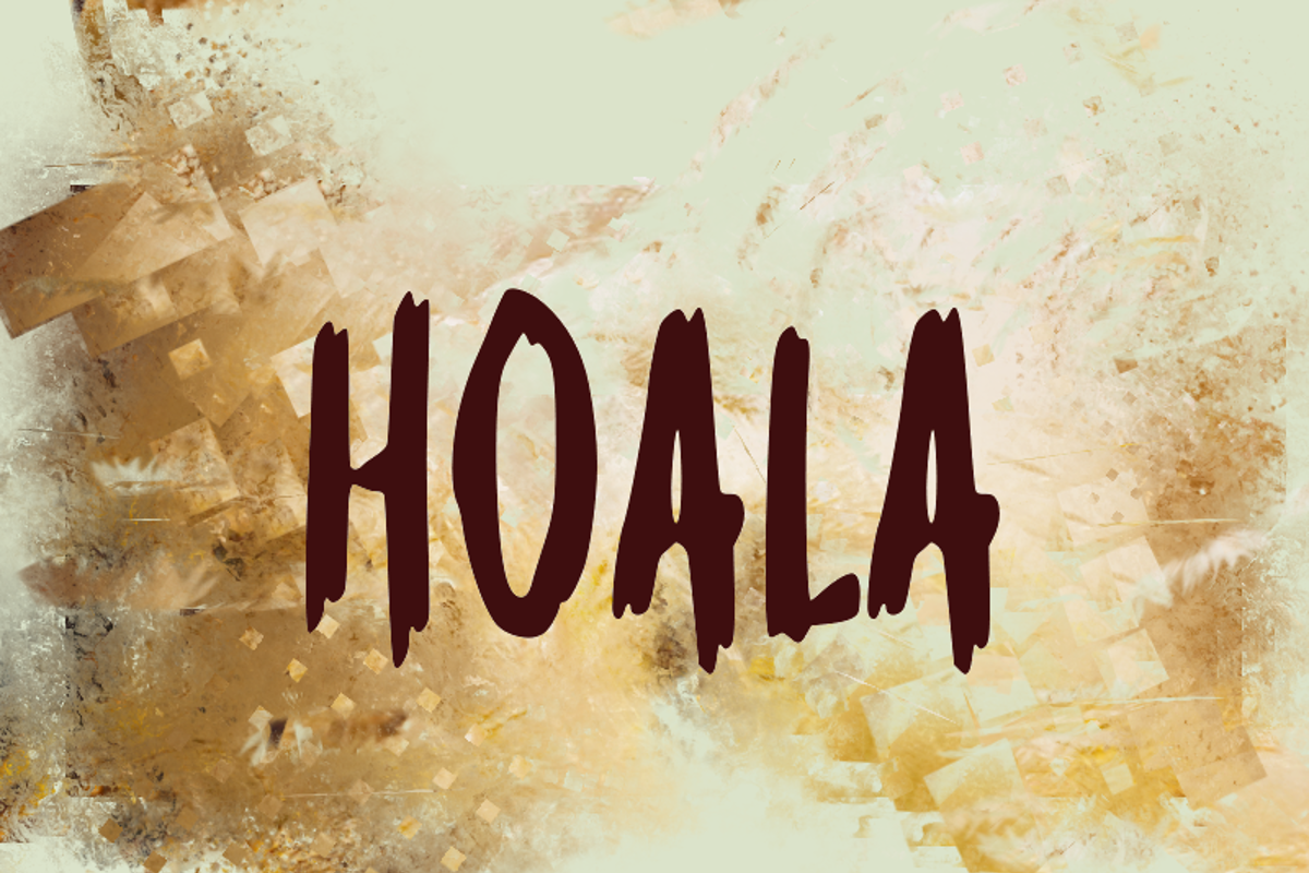 H Hoala Font | wepfont | FontSpace