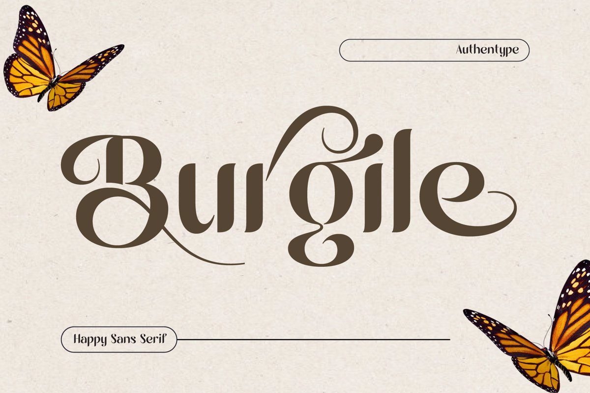 Burgile Font - Free Download