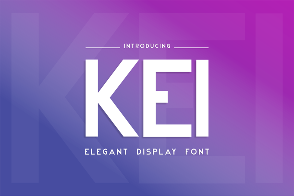 Kei Font - Free Download