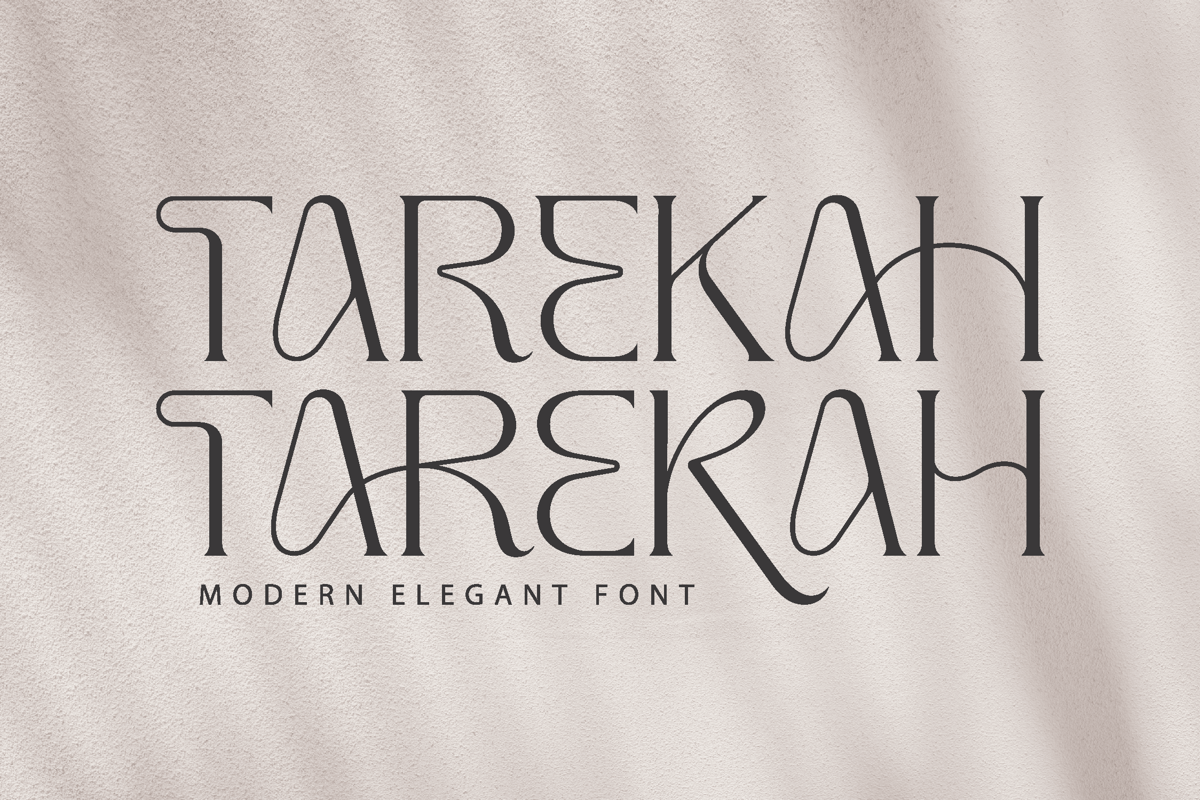 TAREKAH Font - Free Download