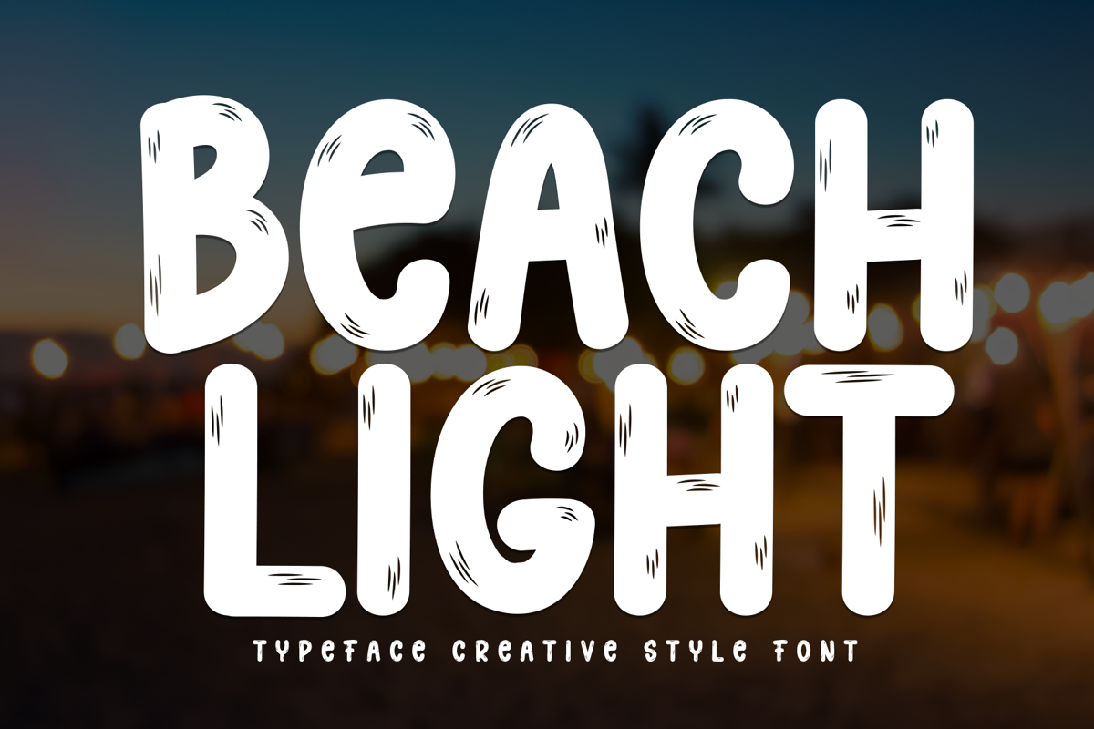 Beach Light Font - Free Download