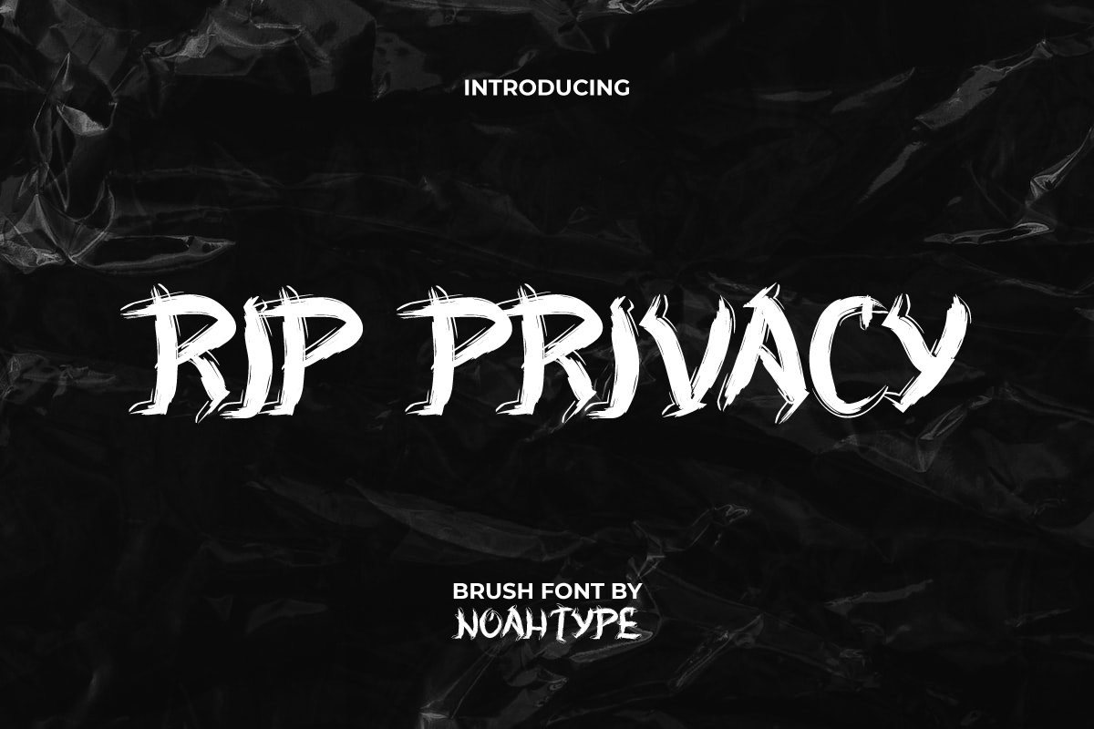Rip Privacy Font | noahtype | FontSpace