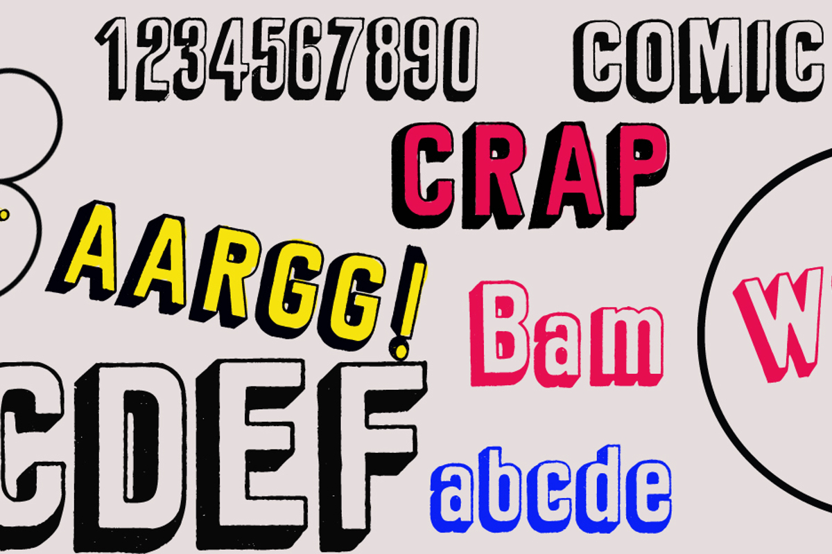 Comic Block Font | Polish Your Art | FontSpace