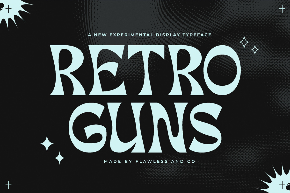 RETRO GUNS Font | FlawlessAndCo | FontSpace