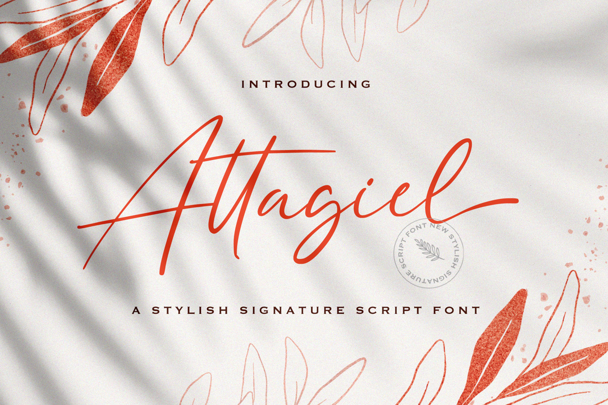 Attagiel Font | StringLabs | FontSpace