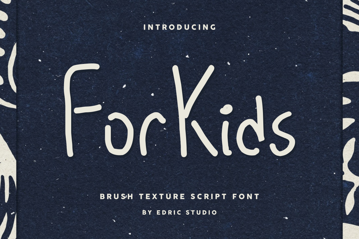 For Kids Font | Edric Studio | FontSpace