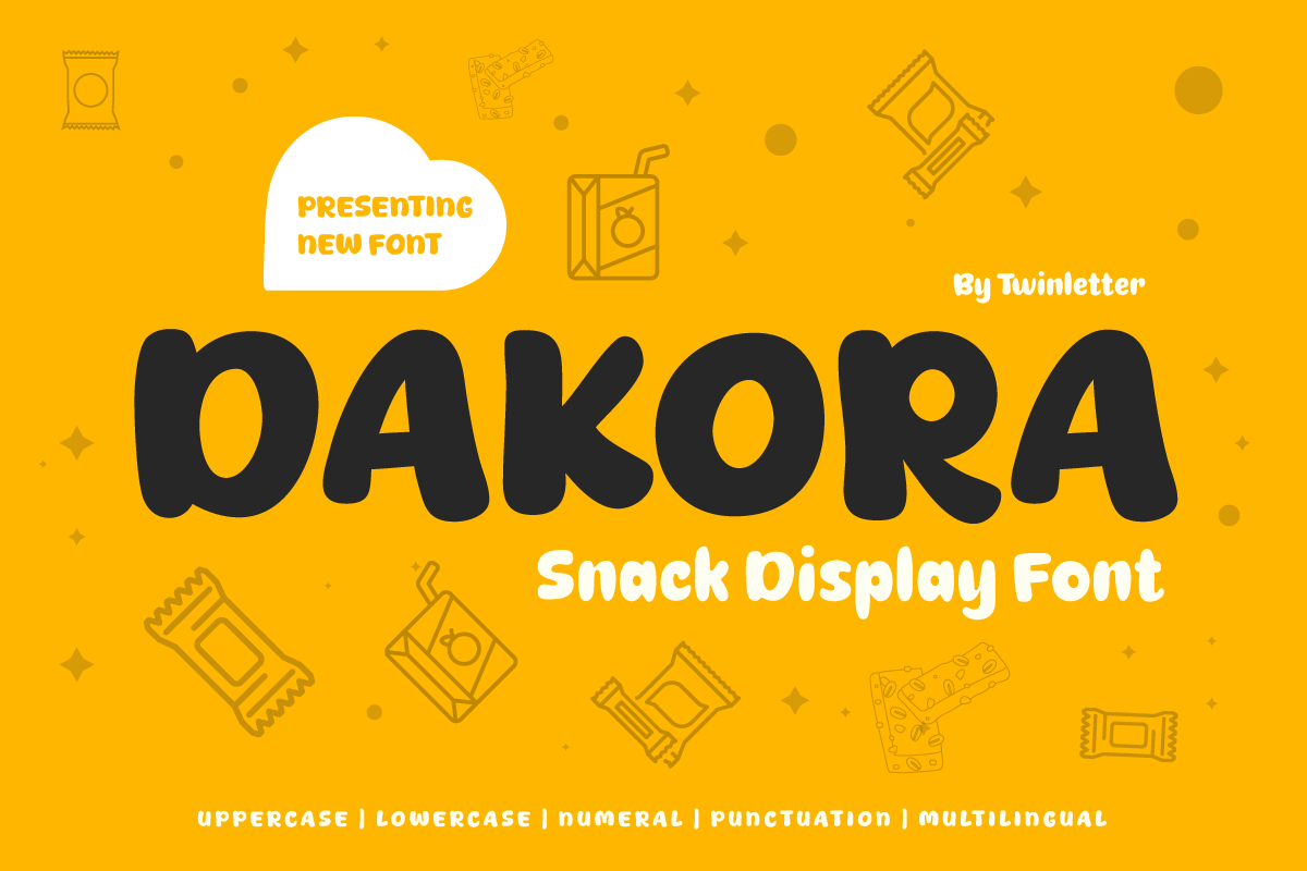 DAKORA Trial Font | twinletter | FontSpace