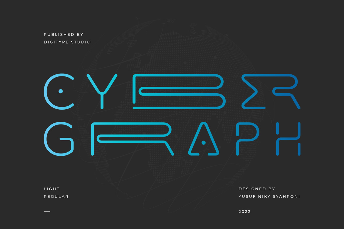 Cyber Graph Font | DigitypeStudio | FontSpace
