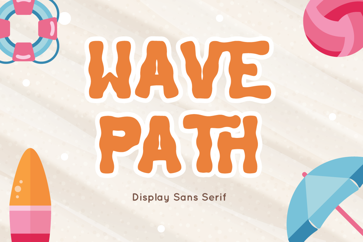 Wave Path Font | Attype Studio | FontSpace