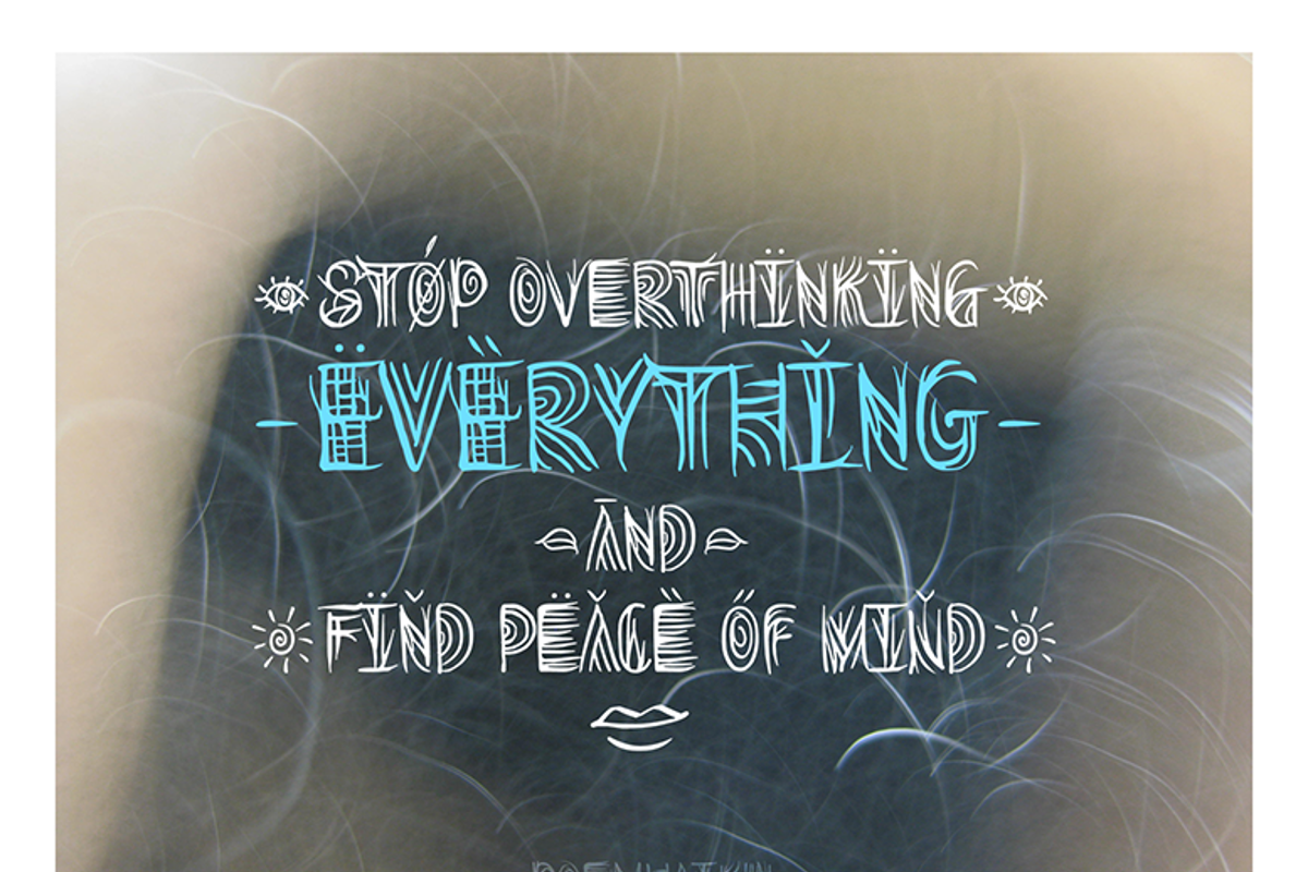 Overthink Demo Font | Poemhaiku | FontSpace