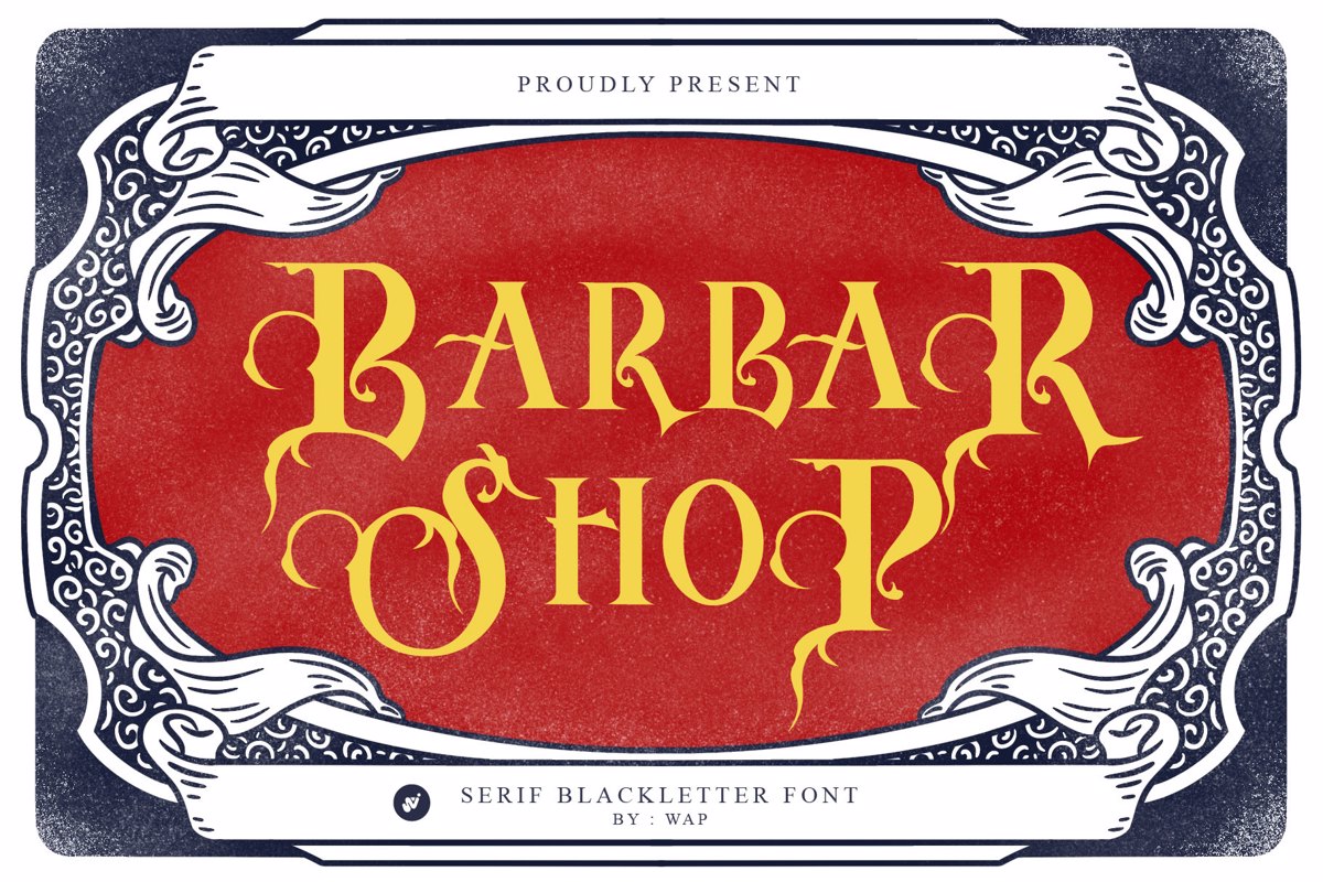 Barbar Shop Font - Free Download