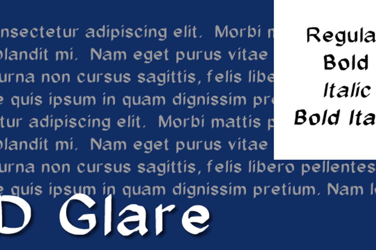 JD Glare Font | Jecko Development | FontSpace