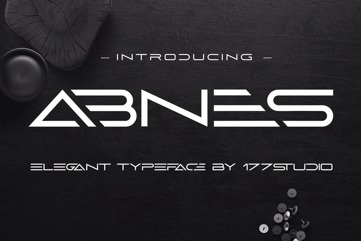 Abnes Font | 177Studio | FontSpace