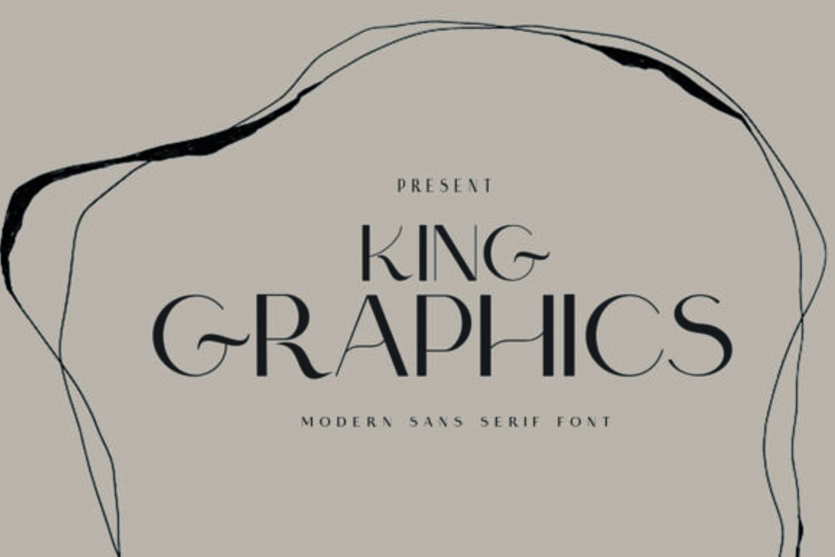 King Graphics Font | Widan Type | FontSpace