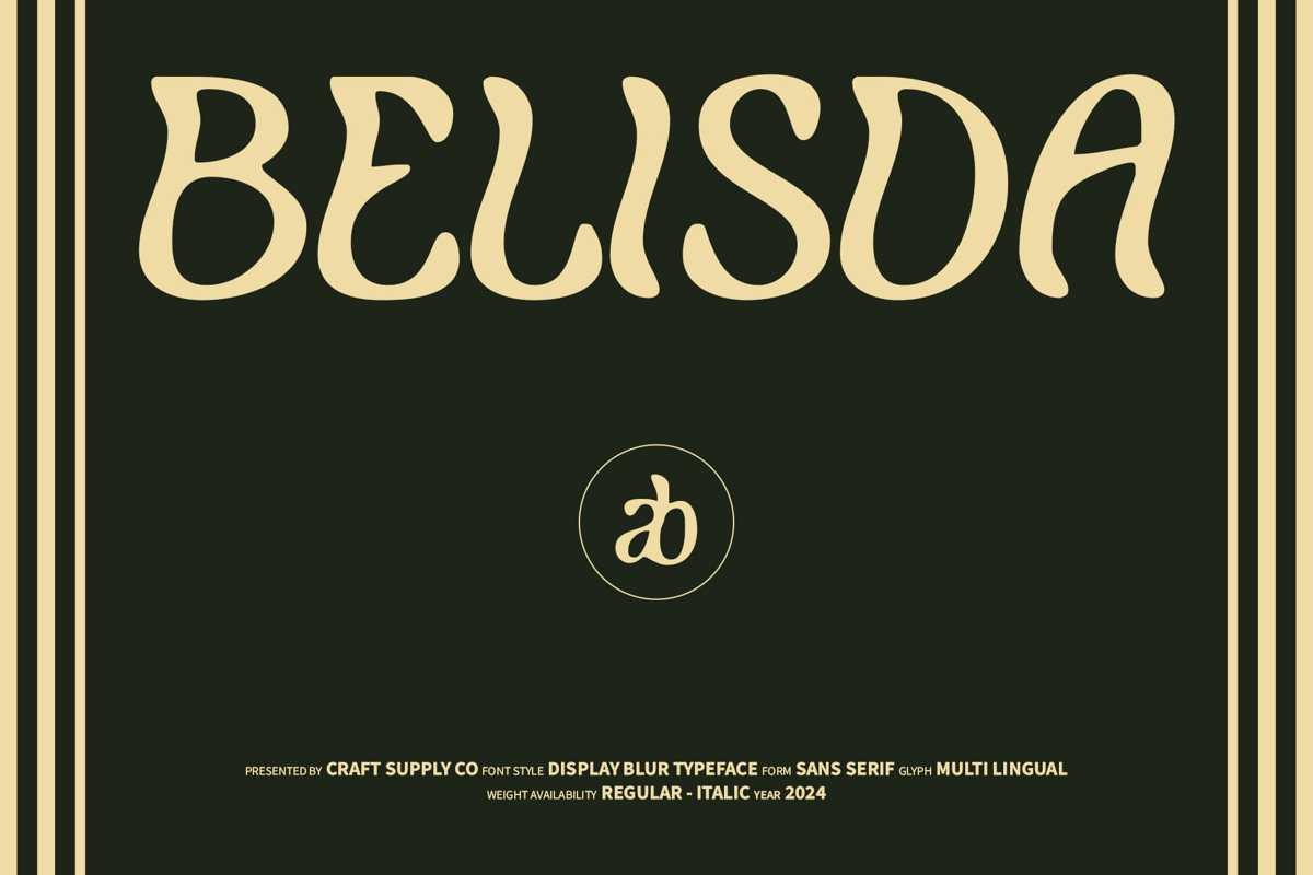 Belisda Blur Font | craftsupplyco | FontSpace