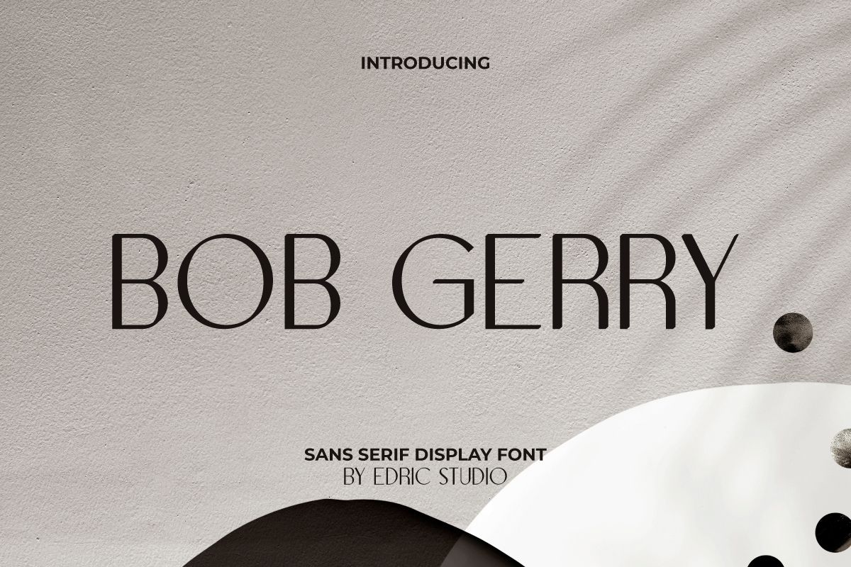 Bob Gerry Font - Free Download