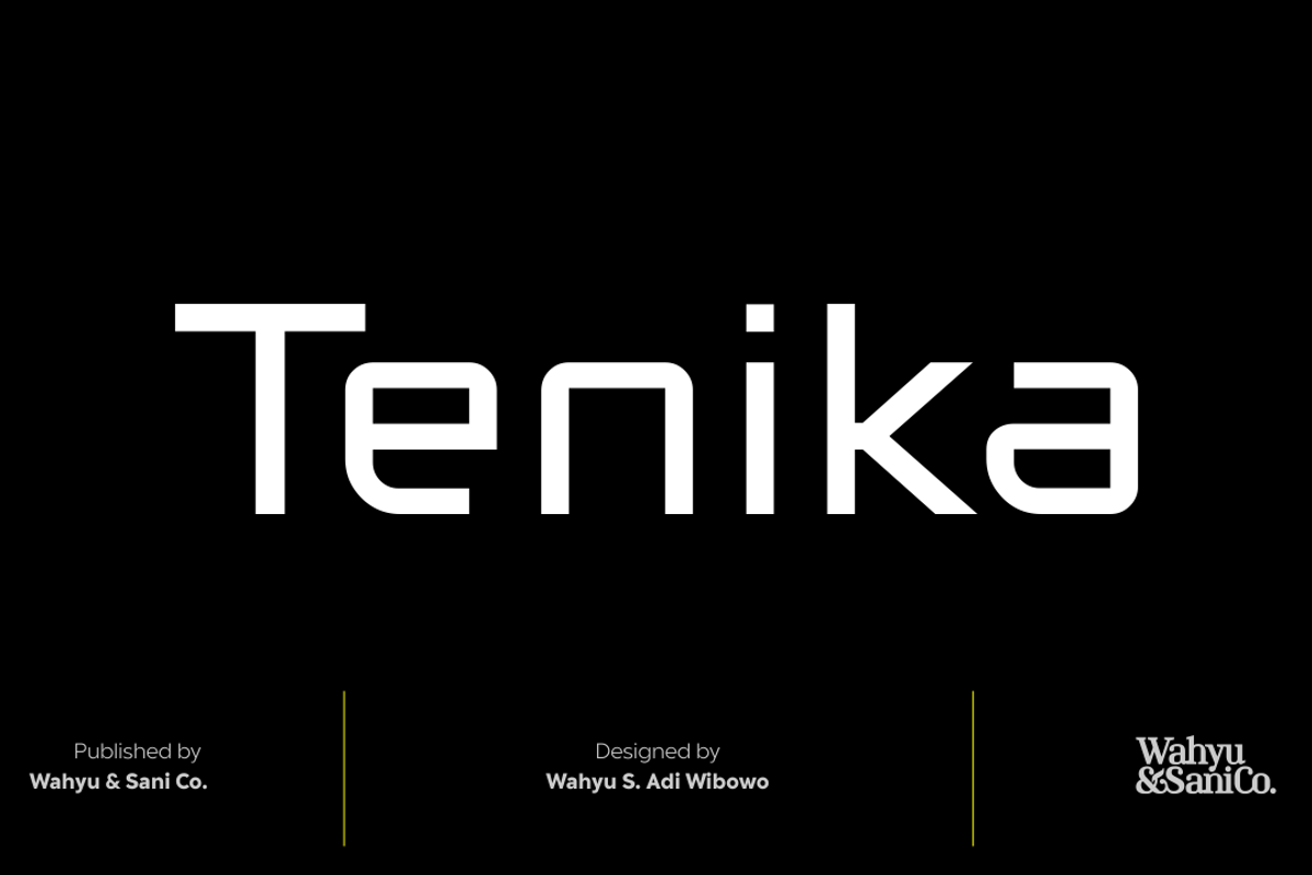 Tenika Font - Free Download
