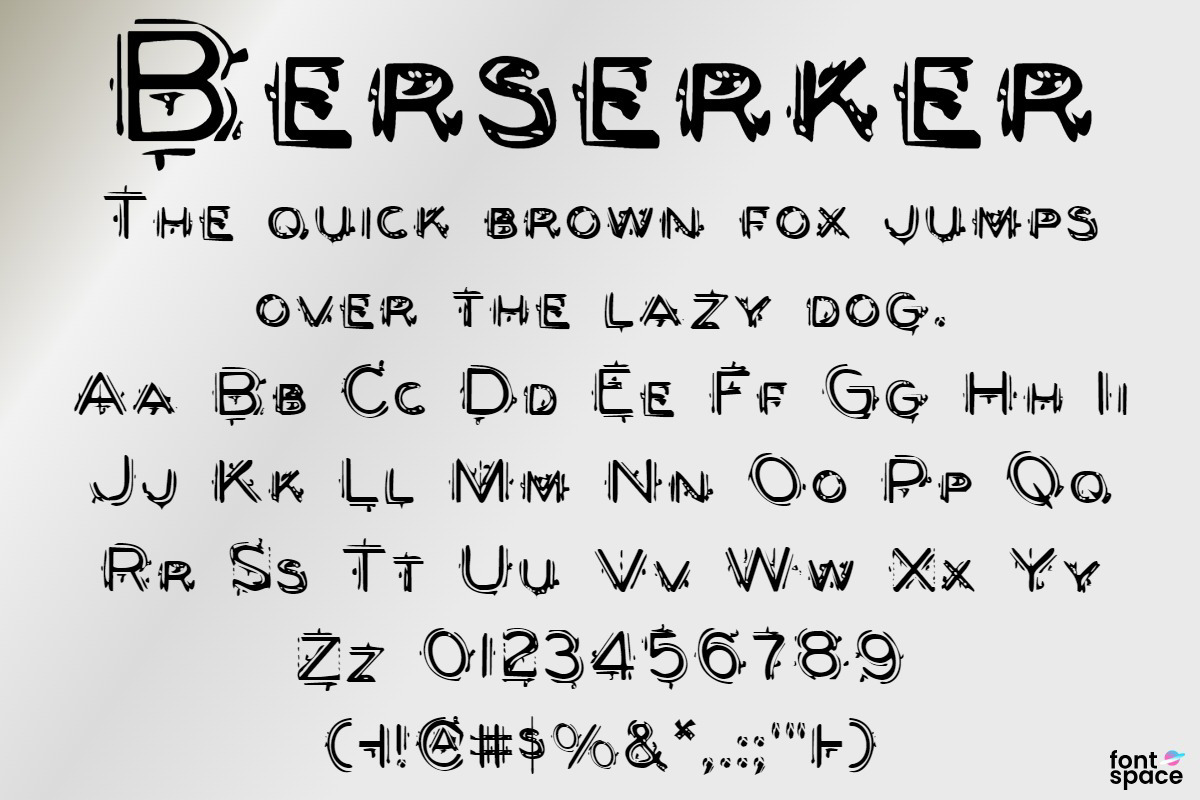 Berserker Font - Free Download