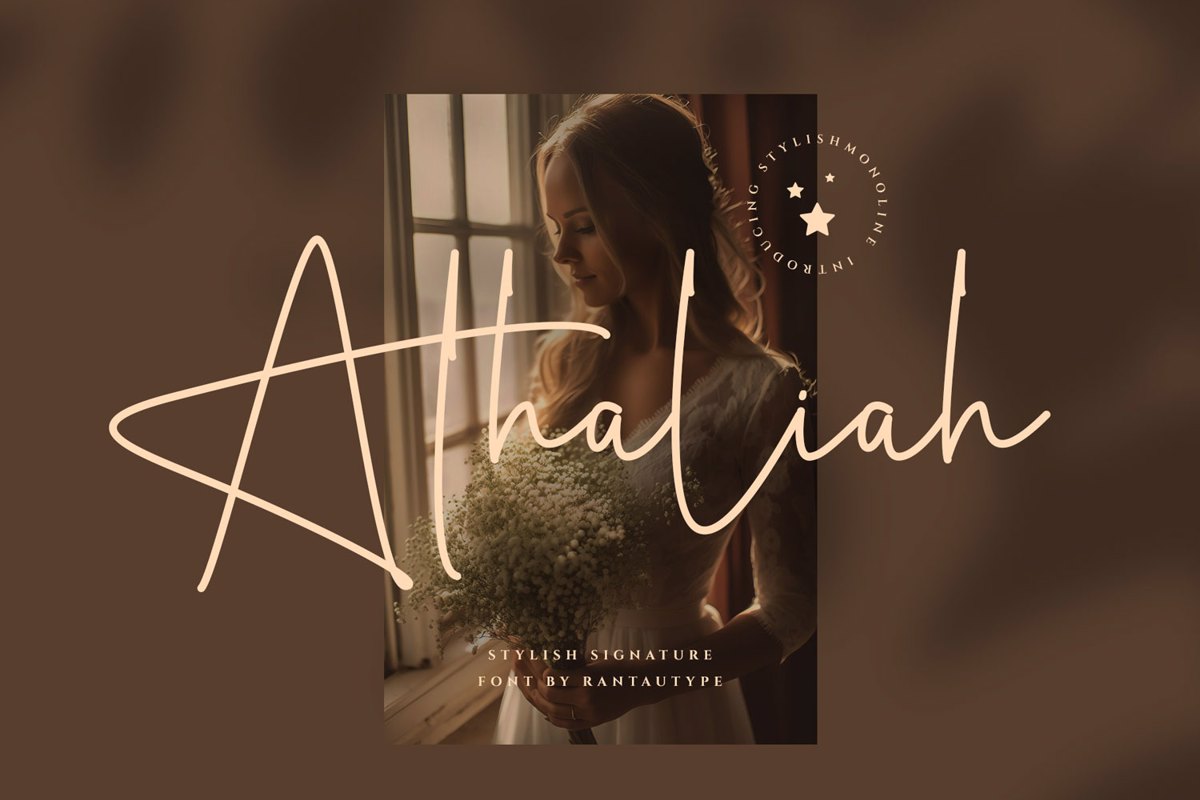 Athaliah Font | Rantautype | FontSpace