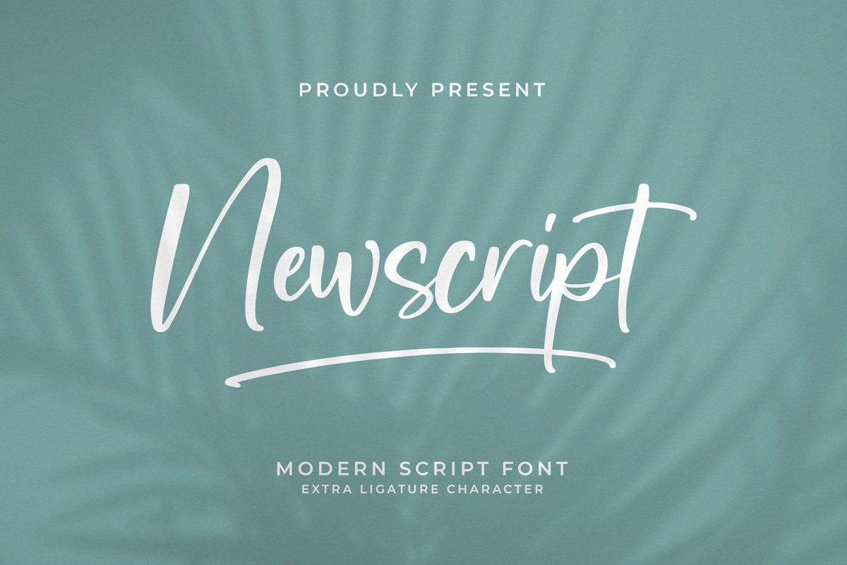 Newscript Font | Integritype Studio | FontSpace
