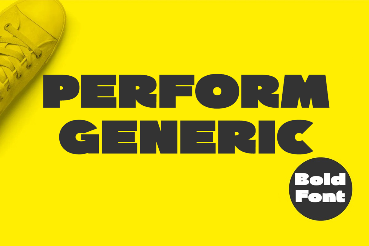 PERFORM GENERIC Font | 177Studio | FontSpace