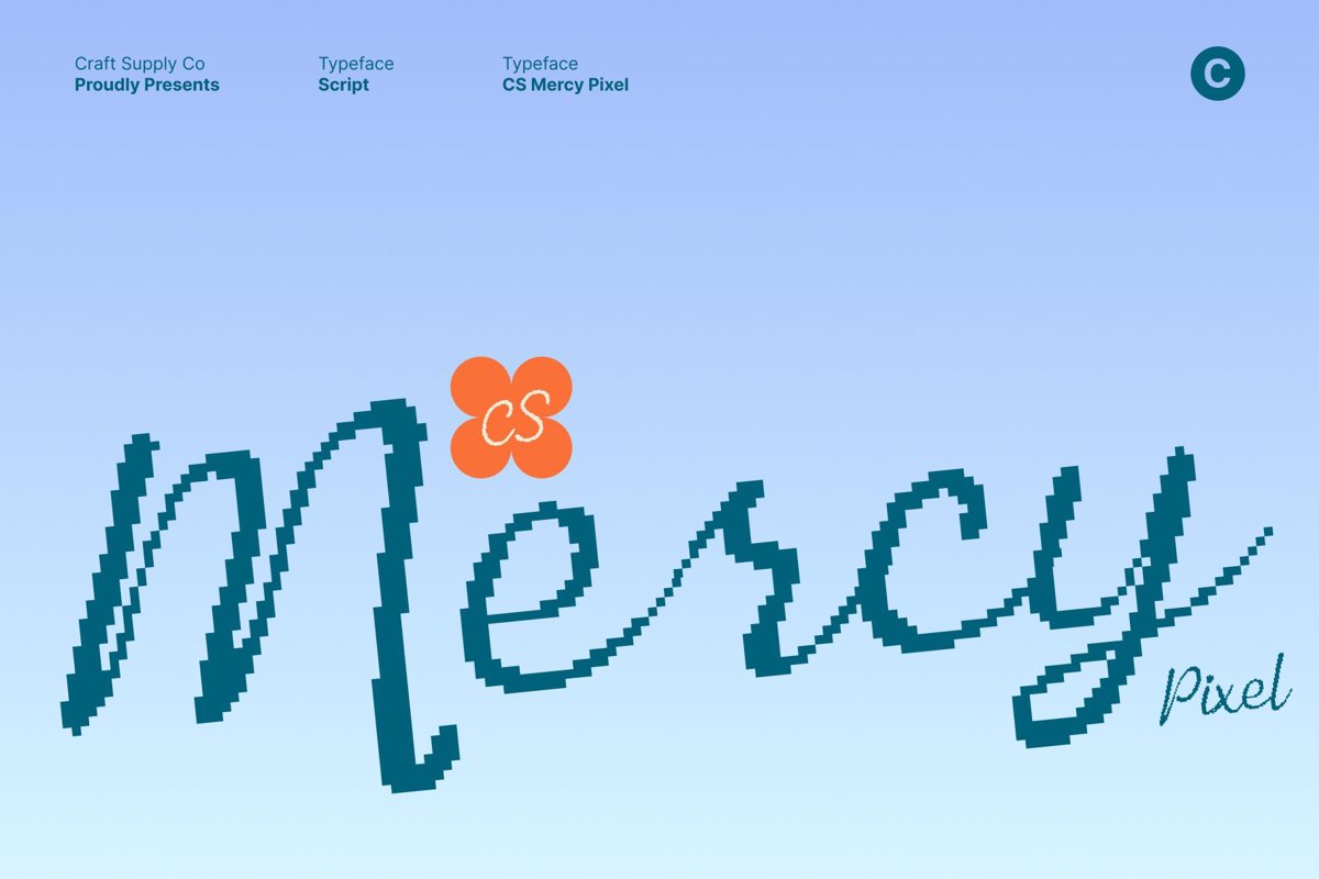 CS Mercy Pixel Font - Free Download