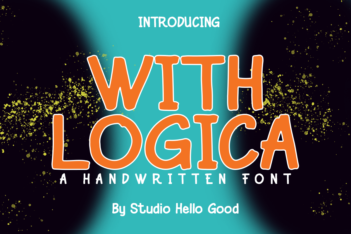 With Logica Font | Studio Hello Good | FontSpace