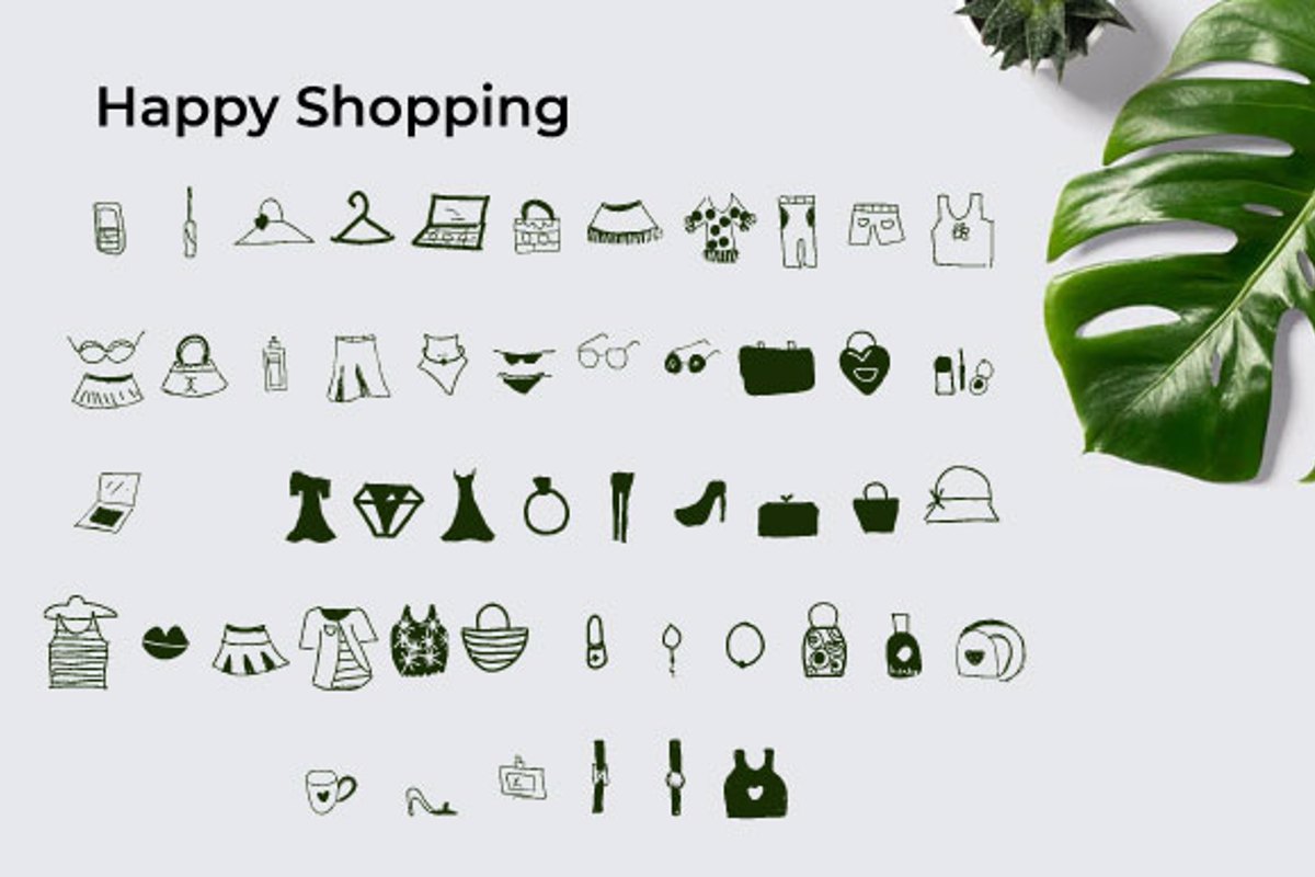 Happy Shopping Font | Letterayu & Masyafi Studio | FontSpace