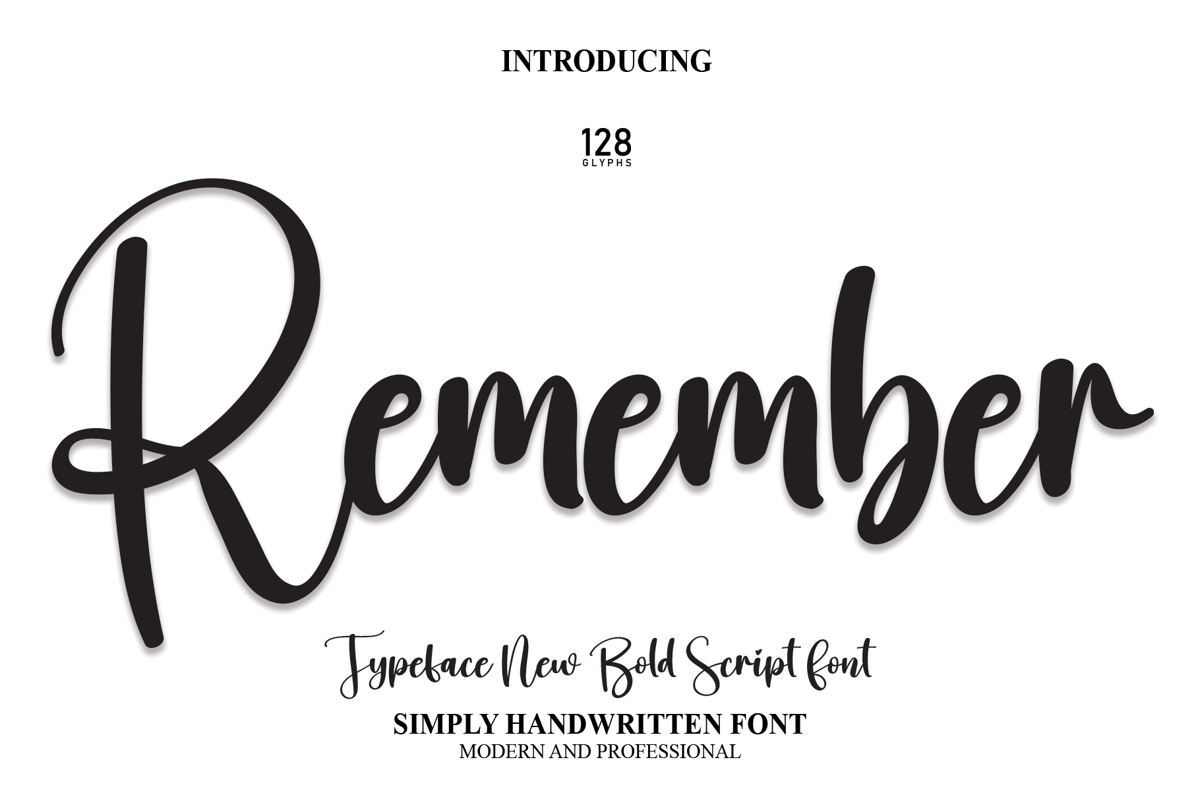 Remember Font | scratchones_creative | FontSpace