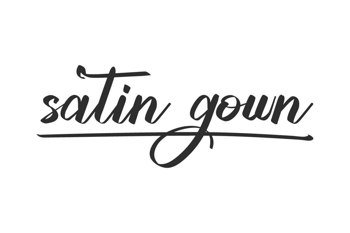 Satin Gown Font | NihStudio | FontSpace