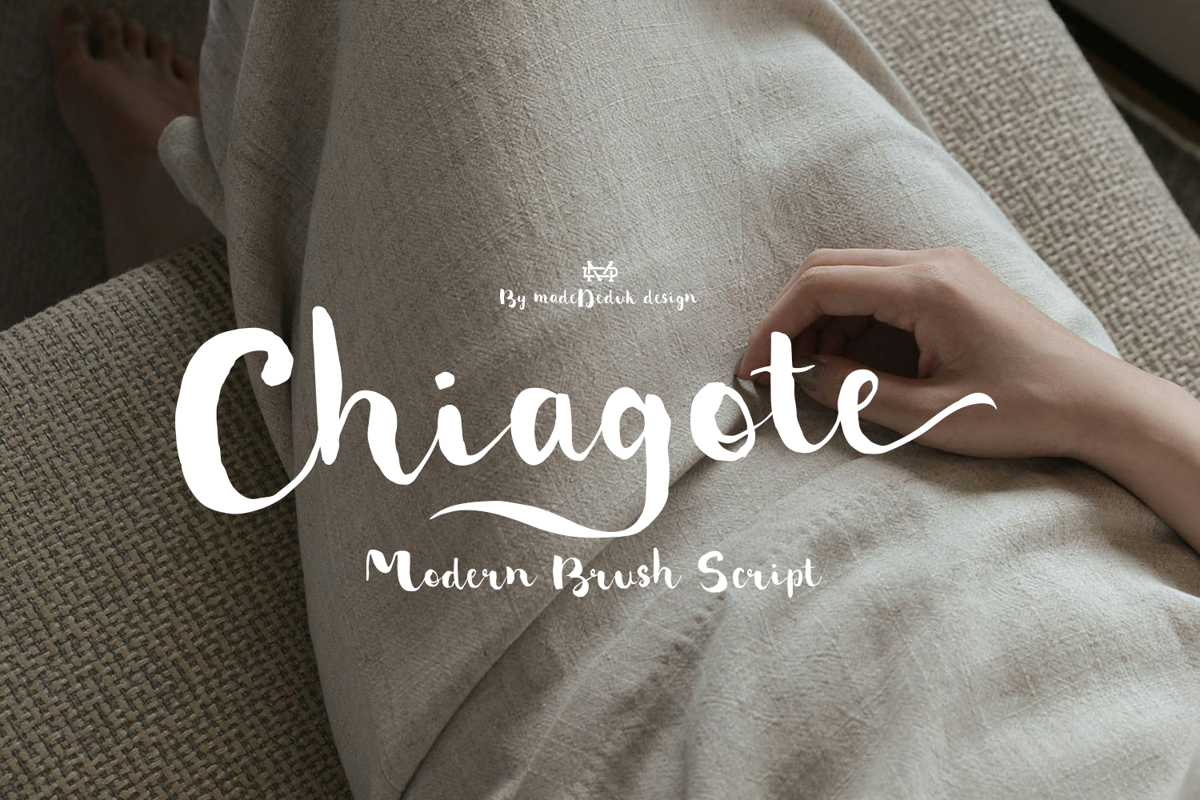 Chiagote Brush Script Font | madeDeduk | FontSpace
